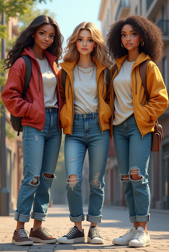 Girls dressed normally - SeaArt AI