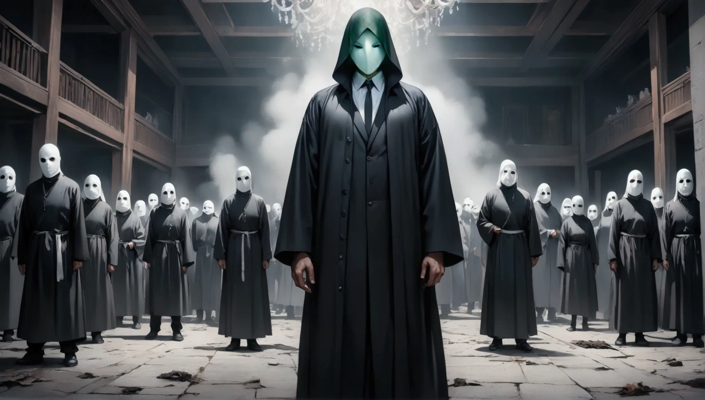 masterpiece、Suspicious white mask、 - SeaArt AI