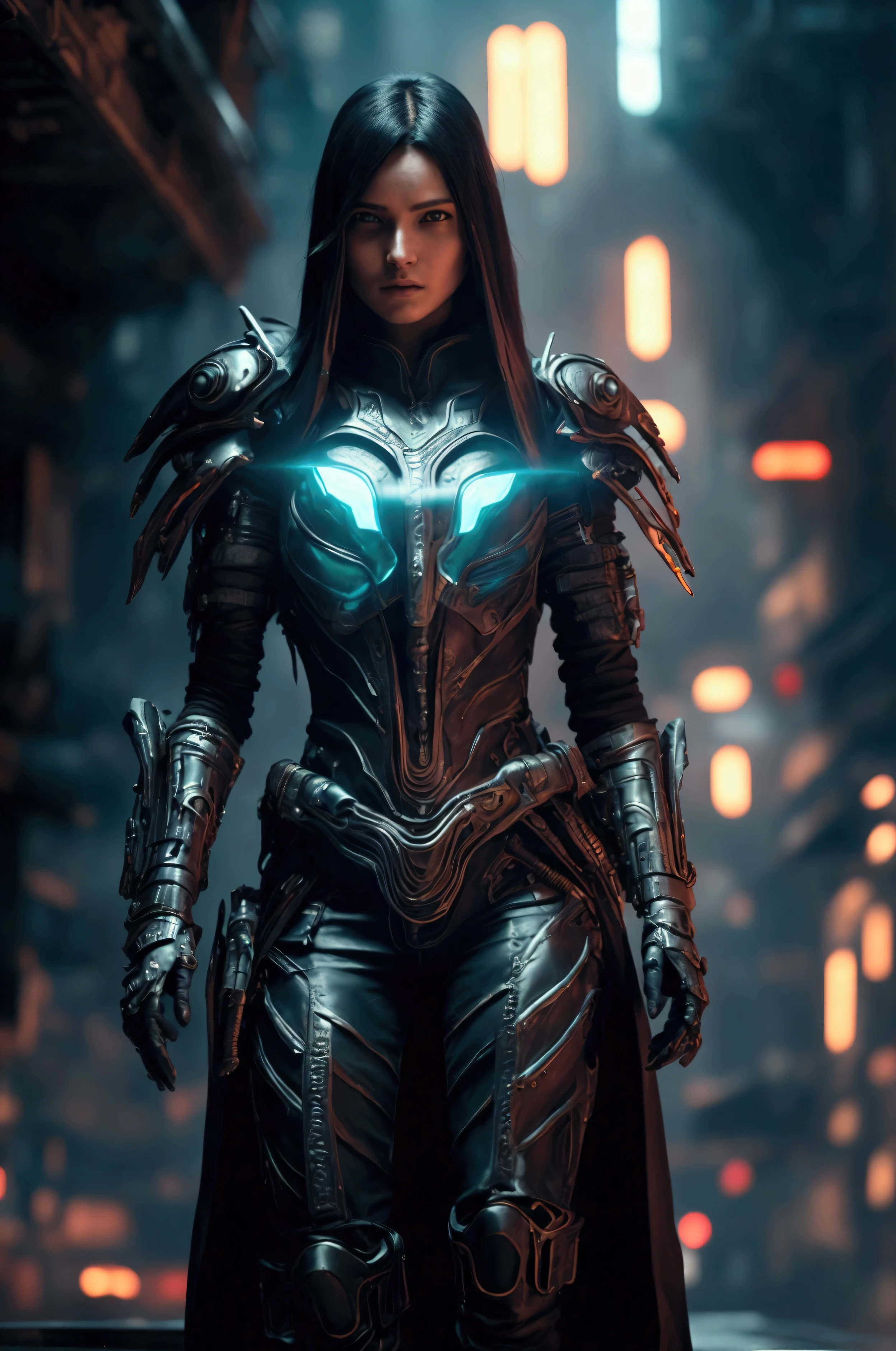 A futuristic assassin warrior (FABLE) , urban legend, highly detailed ...