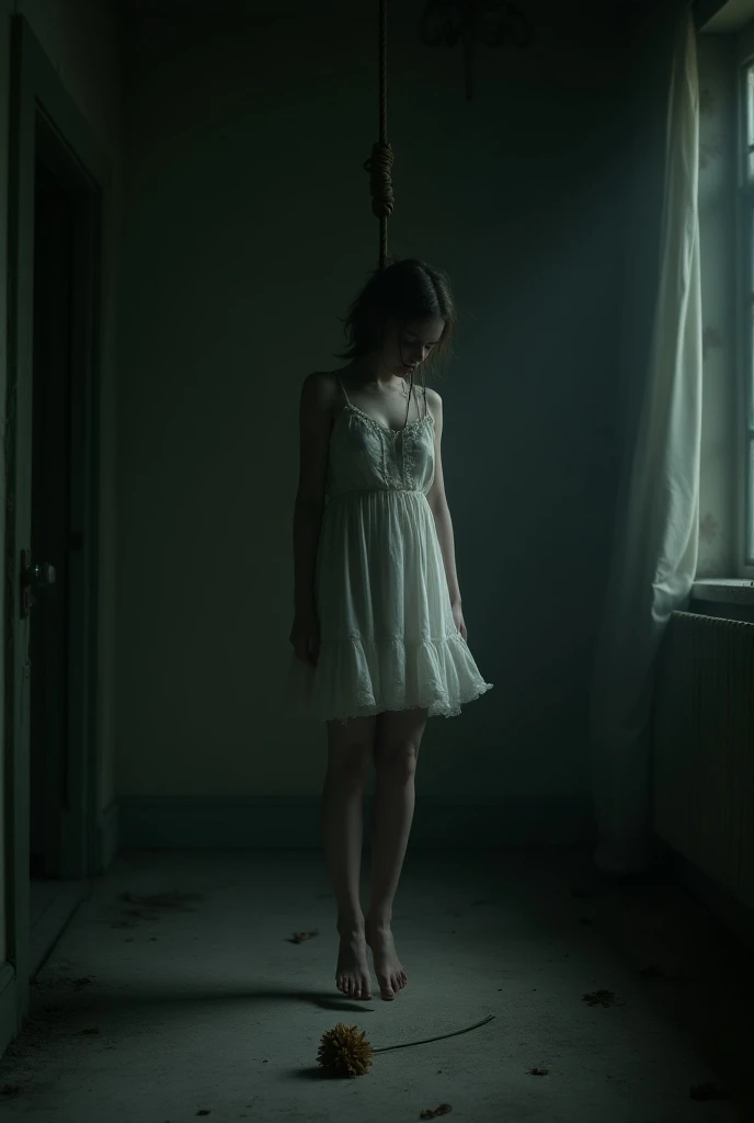 Hanging girl - SeaArt AI