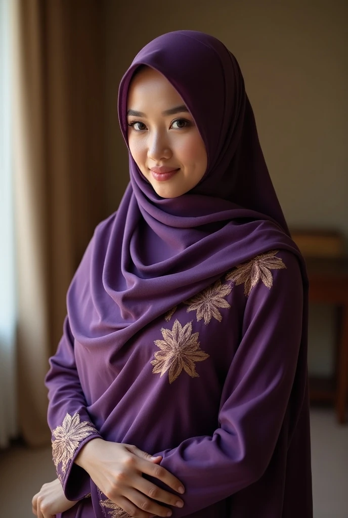 Base prompt: . A professional full body photo of a Malay woman wearing ...