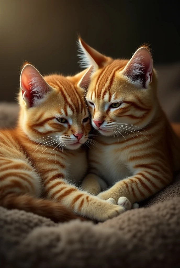 Two Cat photo - SeaArt AI