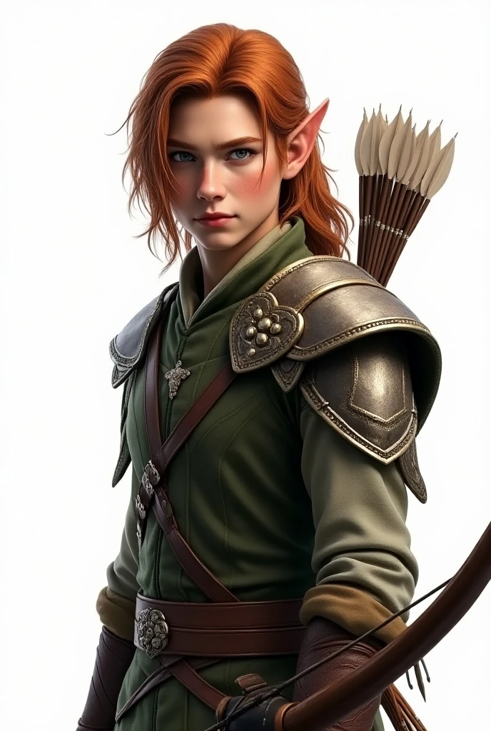 Tom Holland as an elf archer from Dungeons and Dragons, with magic ...