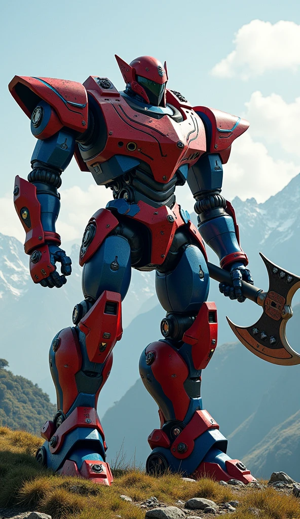 Giant Humanoid Robot (Nepal) "A towering humanoid robot designed to ...