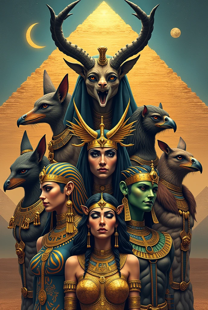 I would like you to create a tattoo drawing for me I want the pyramids ...