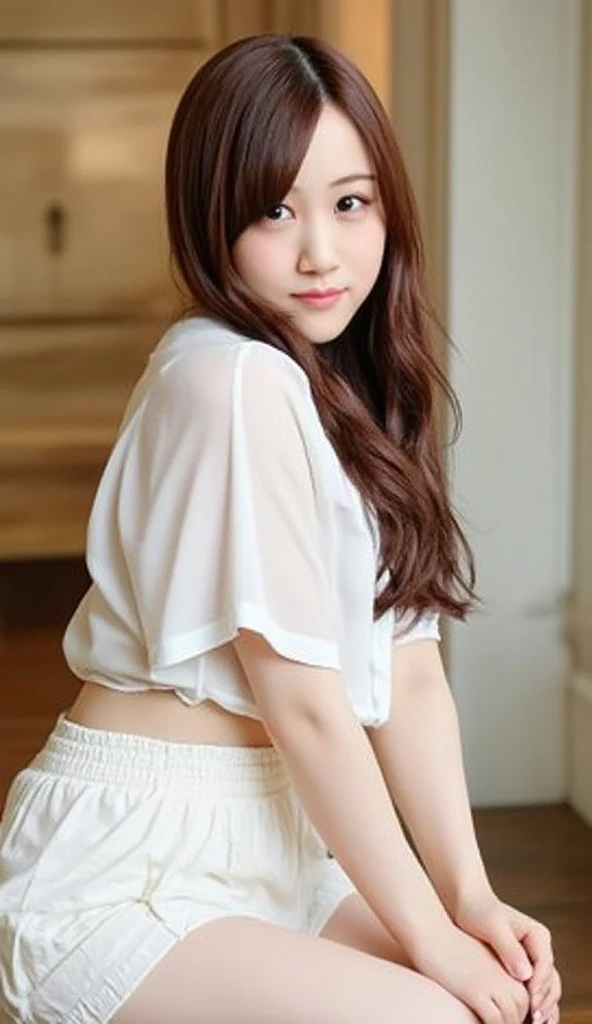 open shirt , ((( forward slack ))), ((Round face, Surrounding Area ...