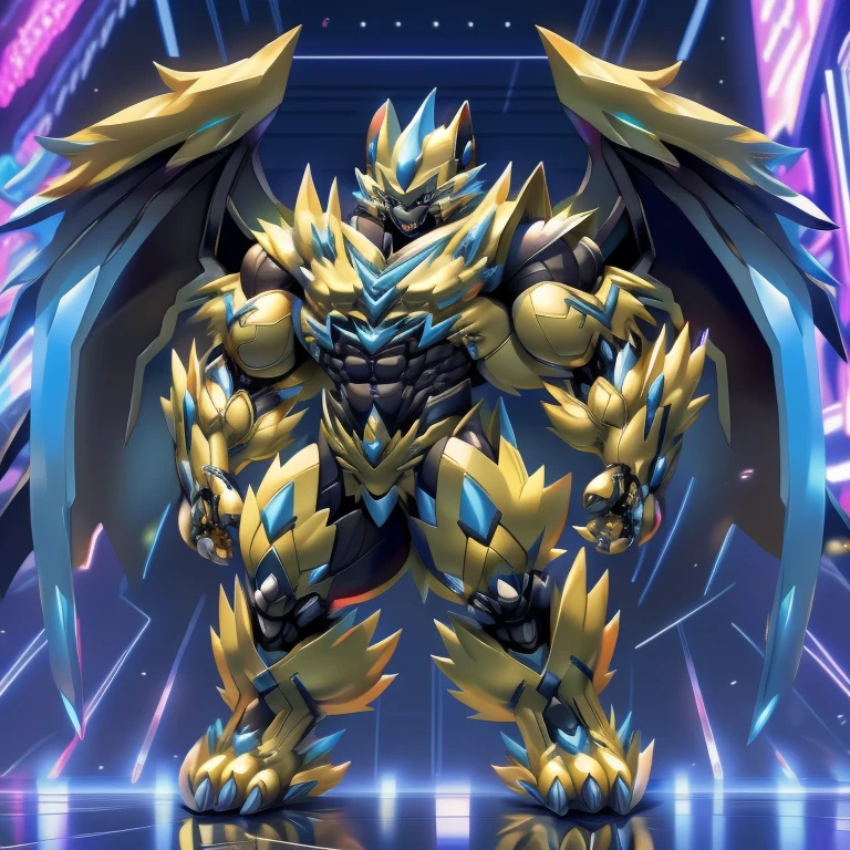 (zeraora, 8K), (zeraora's giant robot, Powered exoskeleton with the ...