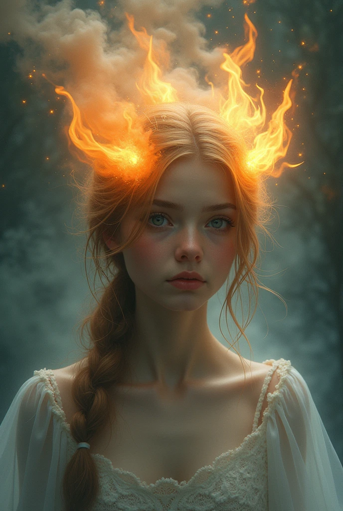 Girl with big wicks - SeaArt AI