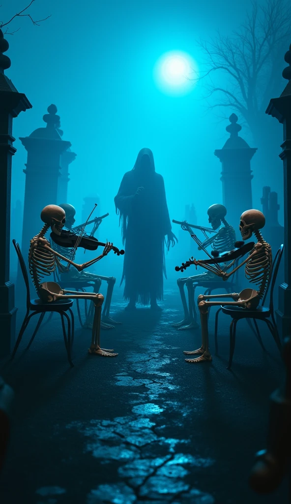 /imagine prompt: Ultra-realistic 8k photograph of a haunted skull ...