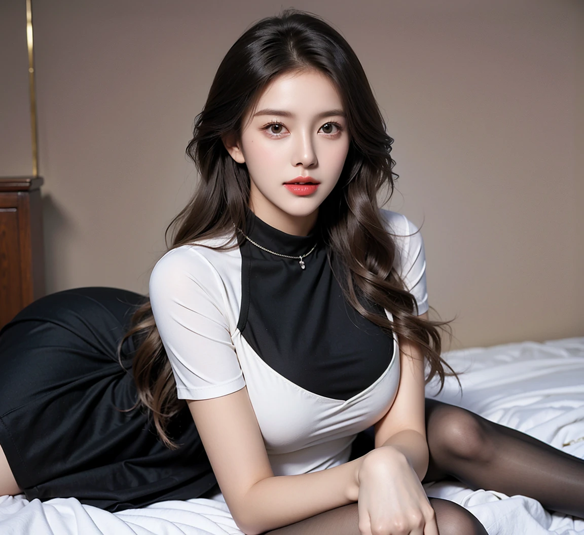 (8K, best quality, masterpiece, Very high:1.2) Photo of a beautiful ...