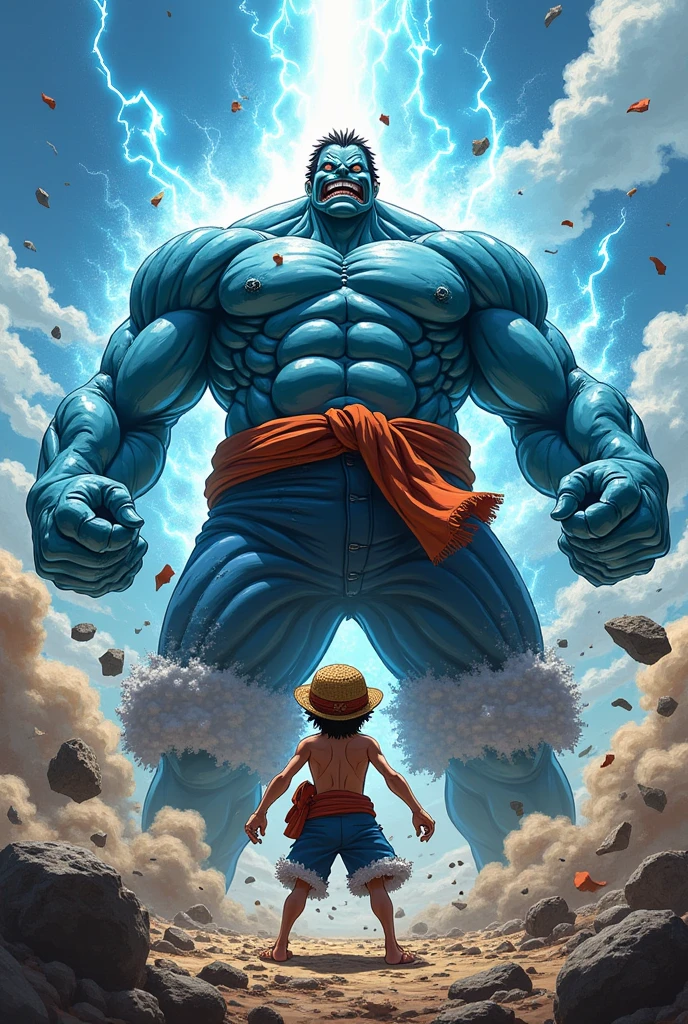 Gear three Luffy - SeaArt AI