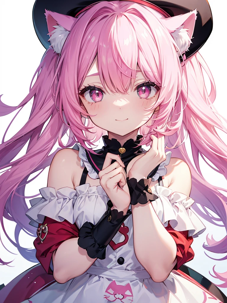 Human ear invisible, kemono girls, kemonoer, girl、White background ...
