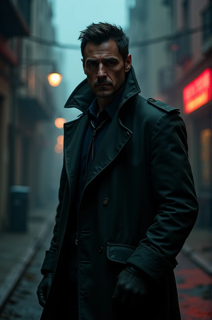 Create an investigative character Dark for a YouTube channel - SeaArt AI