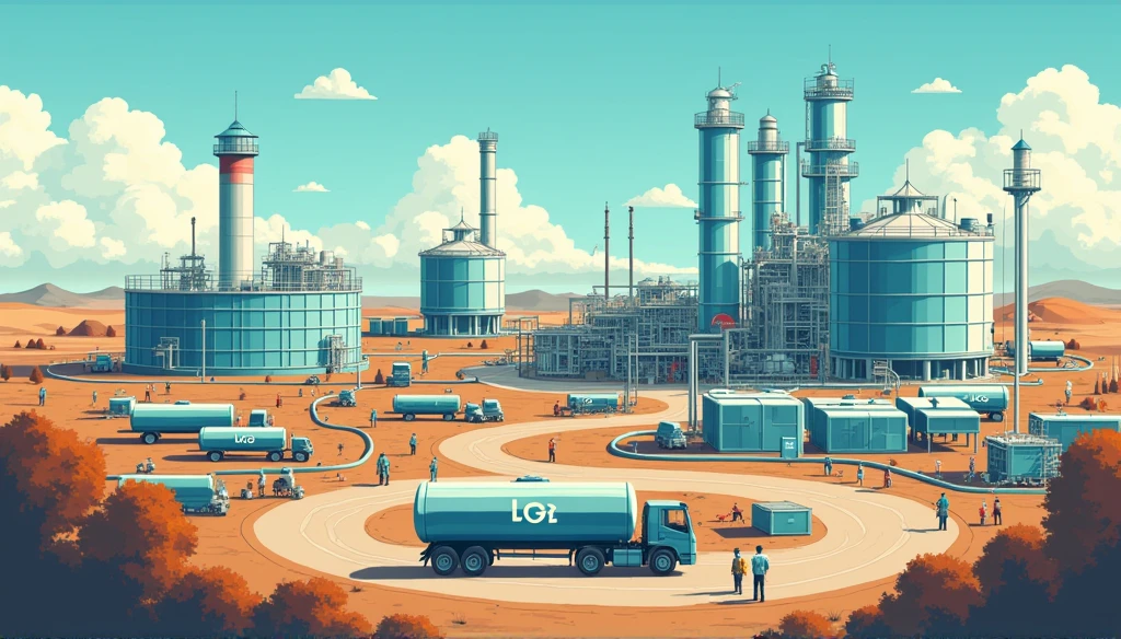 LPG product background - SeaArt AI