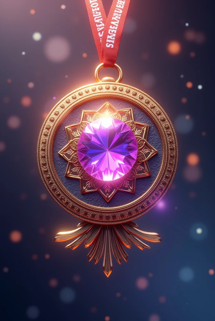 Social App Level Medal，Dazzling style ，Gemstone embellishment - SeaArt AI