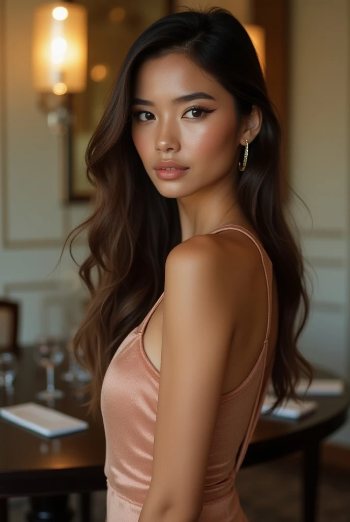 Prompt: "Create a hyper-realistic image of a 20-year-old female AI ...