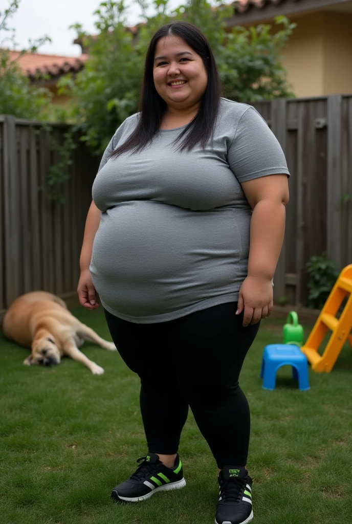 Laura is a very small typical Argentine very Ssbbw very saggy woman ...