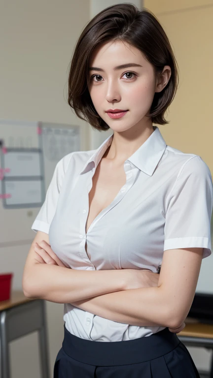 Realistic, super high definition, RAW Photos,slim,Age 30,Ultra short hair - SeaArt AI