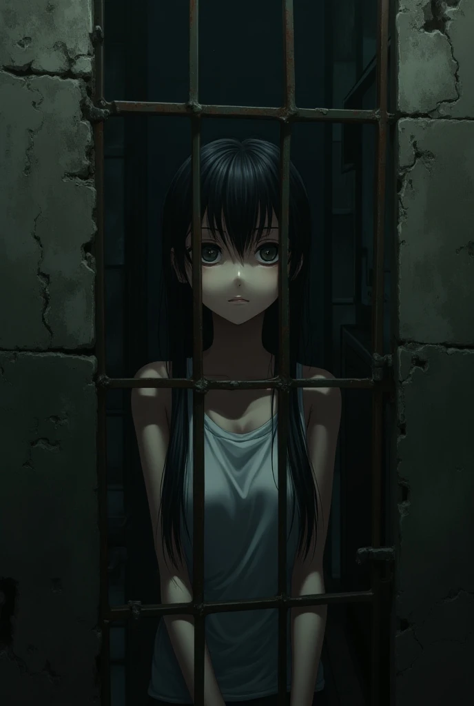 Woman Stuck in a Cell anime - SeaArt AI
