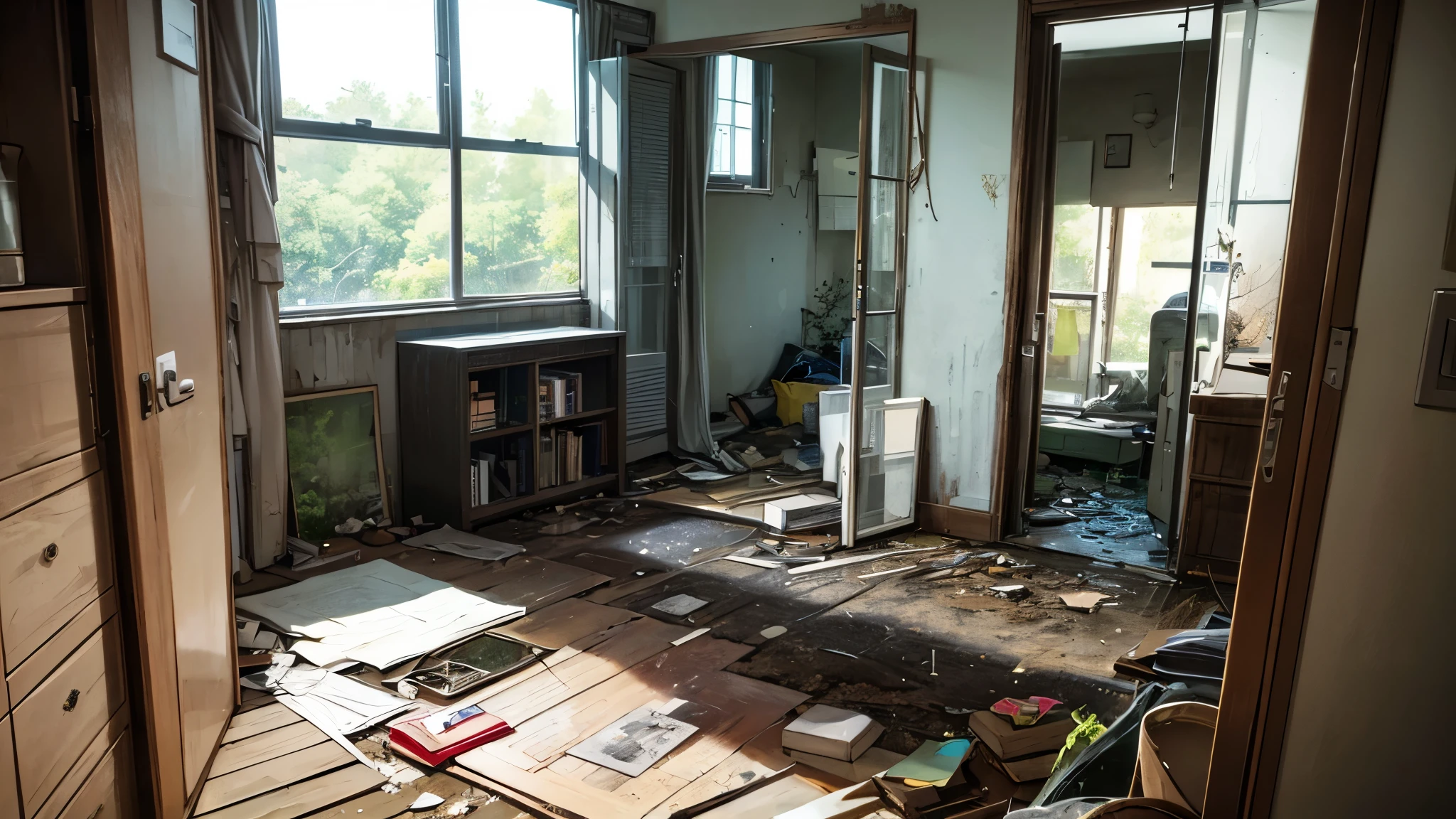 In the forest、Sea of Trees、 Concrete Remastered、Broken window glass ...