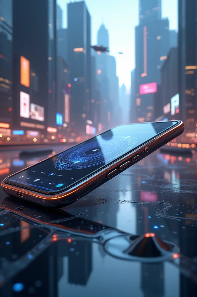 A picture of the iPhone in 2050 - SeaArt AI