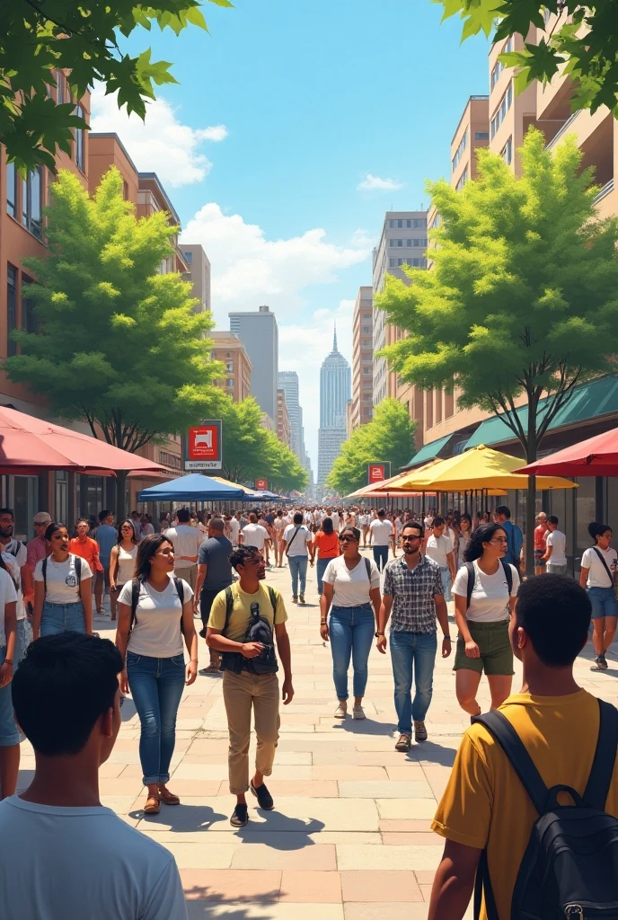 Community demonstrating ethical behavior - SeaArt AI