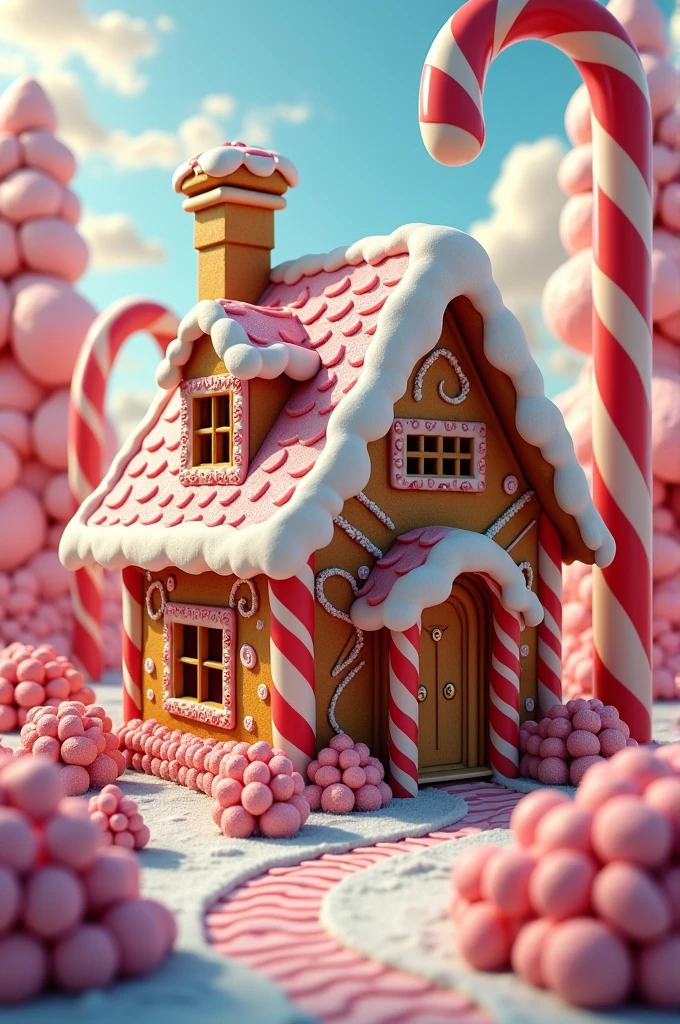 Gingerbread House from Jack's Strange World - SeaArt AI