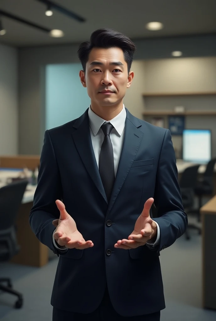 Imagine a person showing competitive interest rates, With serious ...