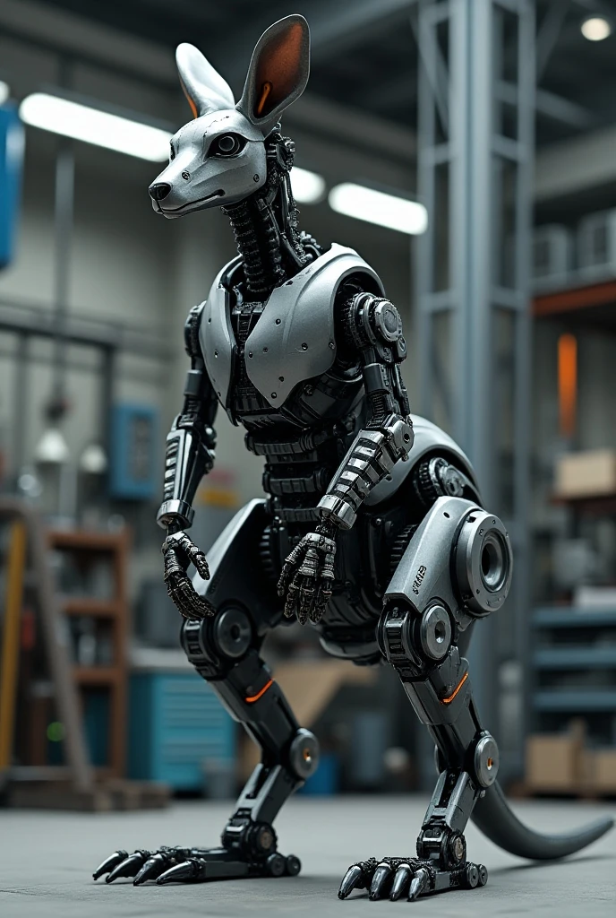 Automotive mechanical kangaroo - SeaArt AI