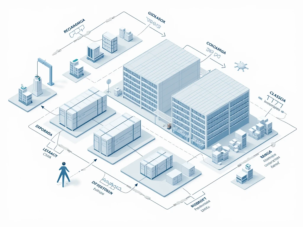 " Create a schematic diagram in Spanish that shows automation in a ...