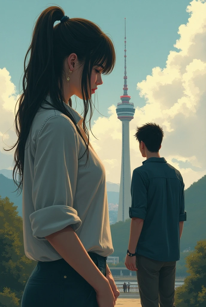 couples who once really loved each other , The man and woman split up ...