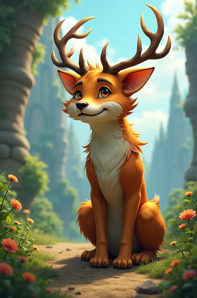 Ardha cartoon Arda janwar image - SeaArt AI