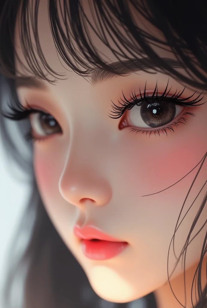 Japanese eyelash extension styles - SeaArt AI