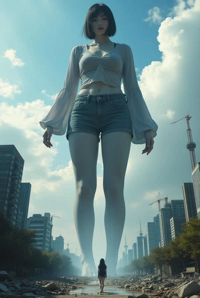 (GiantessGirlsPhotoArt), (Super Best masterpiece Giant girl Raw ...