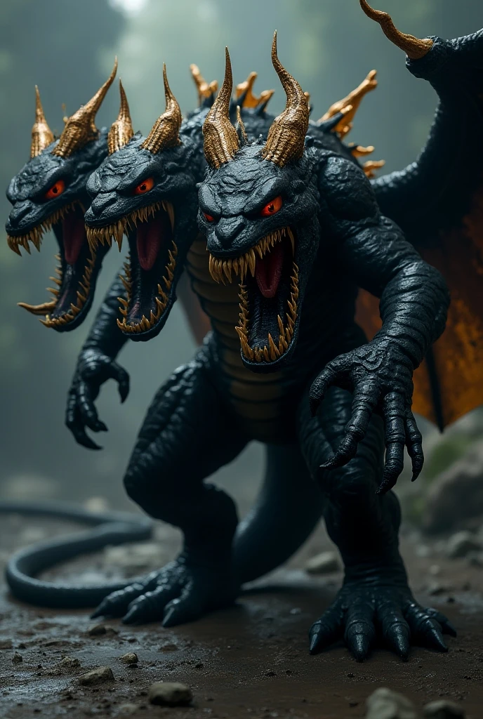 I want to create a hybrid Photograph From this two Creatures king ...