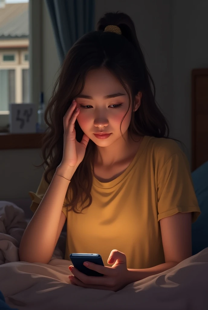Storyboard about one girl scrool her phone and looking for some other ...
