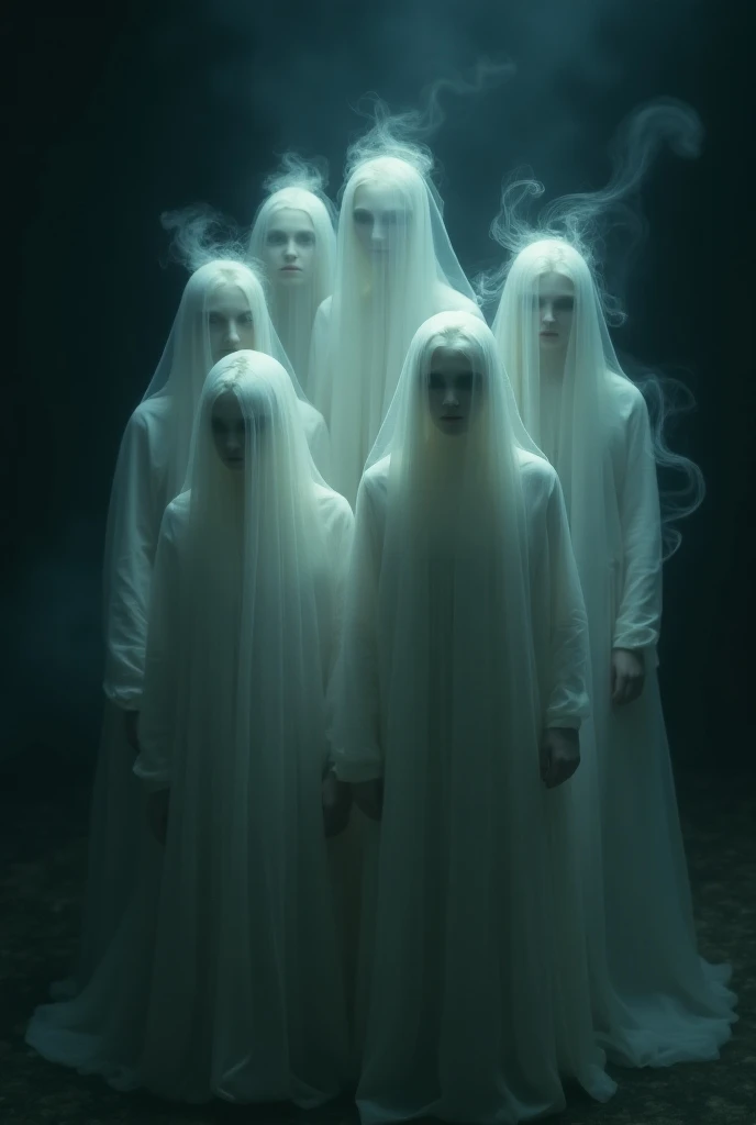Ghost men one selfie photo - SeaArt AI