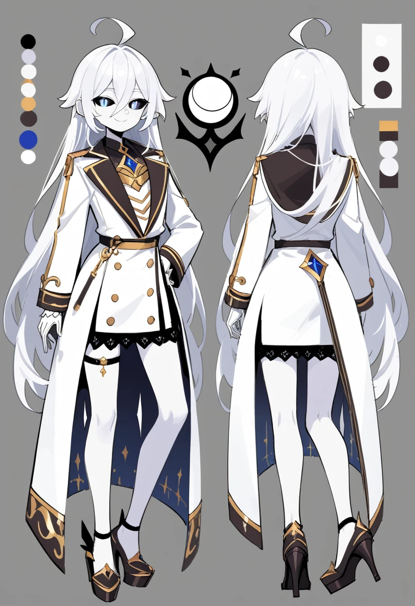((masterpiece)),(((best quality))),(character design sheet, same ...