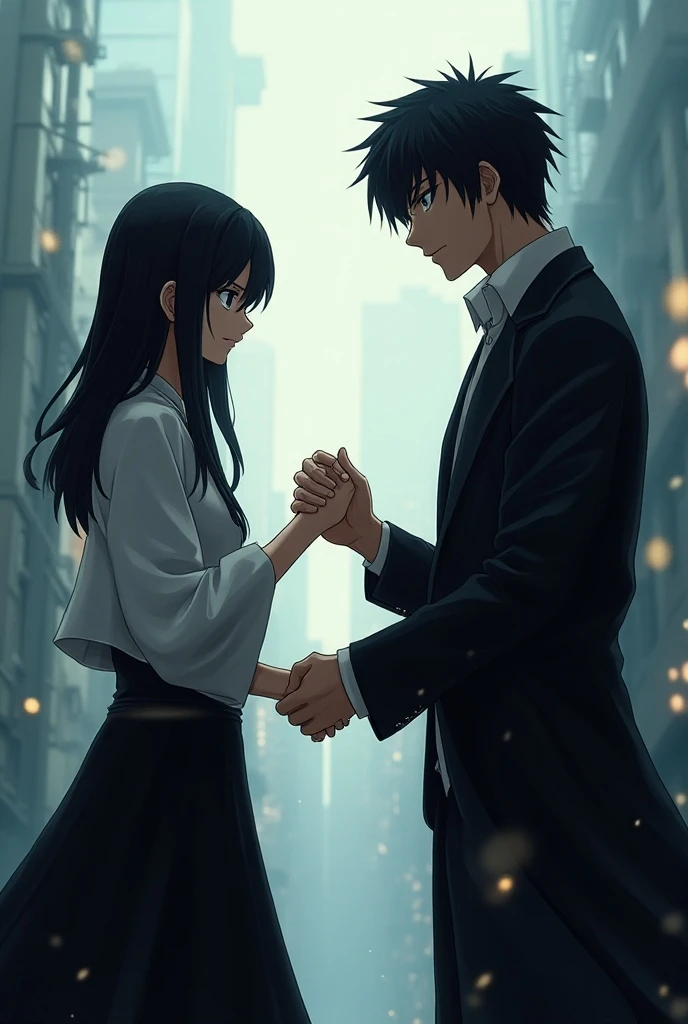 Bakuya kuchiki ( Bleach anime) and The weekend ( famous singer - SeaArt AI