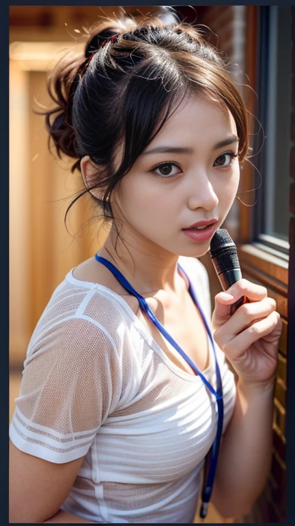 看護師、仕事で、 傑作、超高解像度,、ヌード、 は患者の射精に役立ちます、フェラチオ、組織化された視点 、 - SeaArt AI