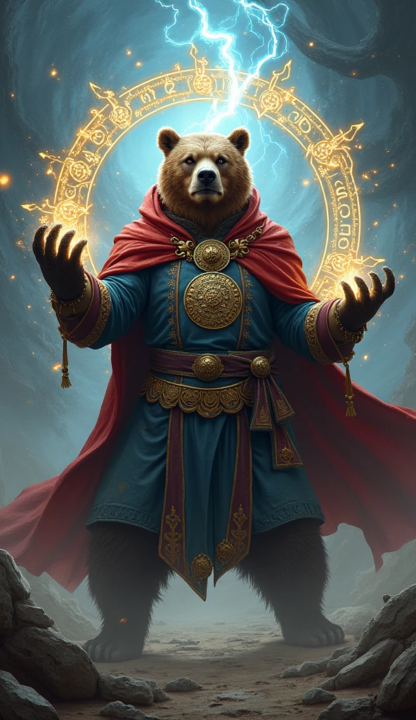Dr strange + bear hybrid - SeaArt AI