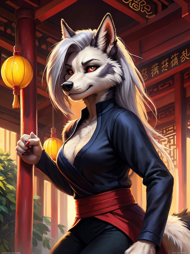 Uploaded to e621, raw photo, realistic, anthro, detailed face - SeaArt AI