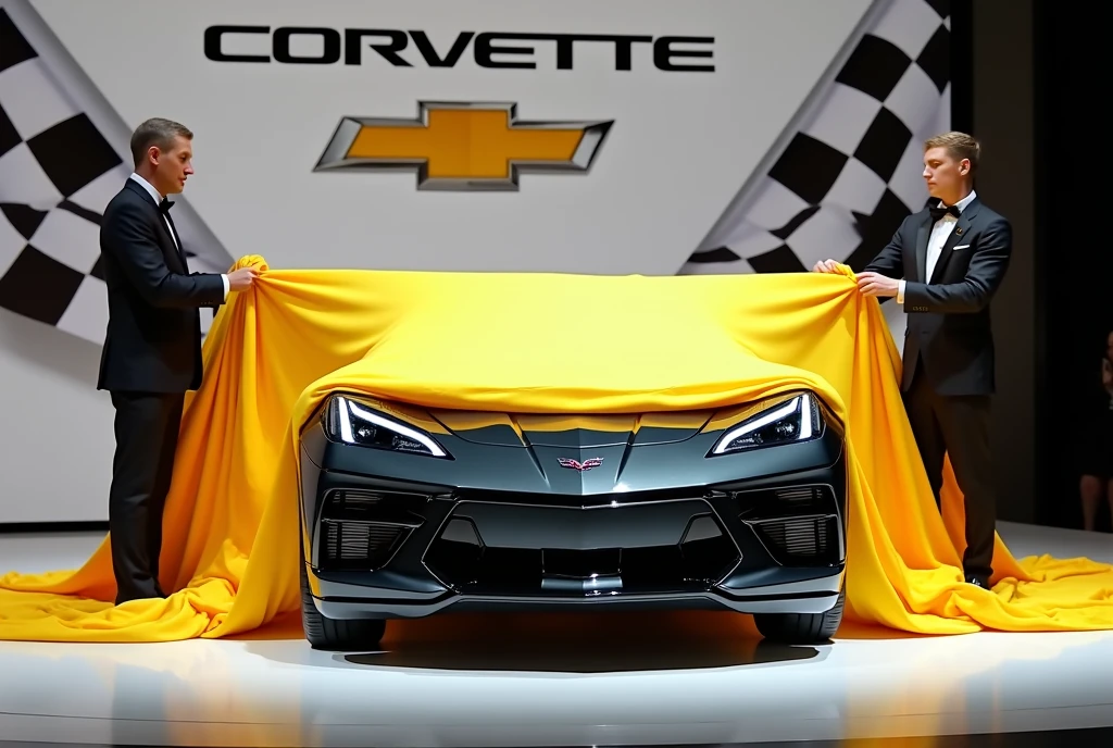 "A stunning reveal of a bright suv, specifically the 2025 chevrolet ...