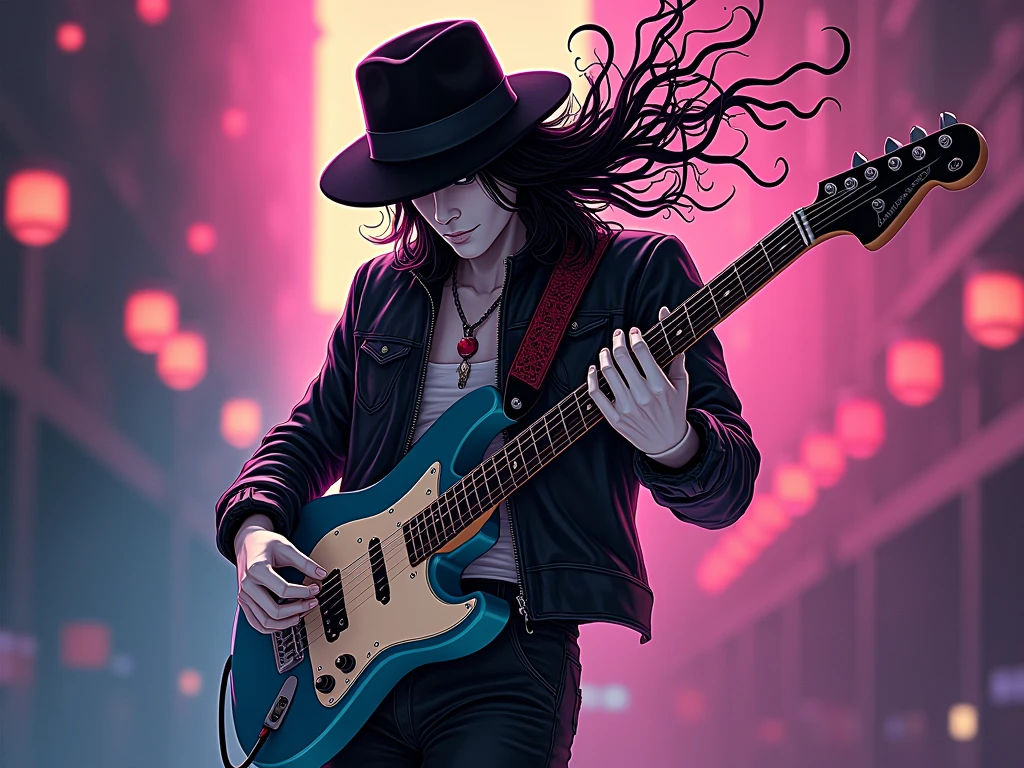 Michael Jackson splatoon - SeaArt AI