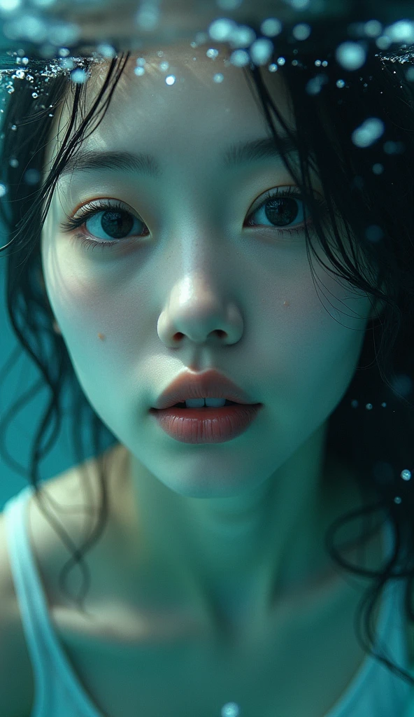 UNDERWATER WONDER, beautiful detailed eyes, beautiful detailed lips ...