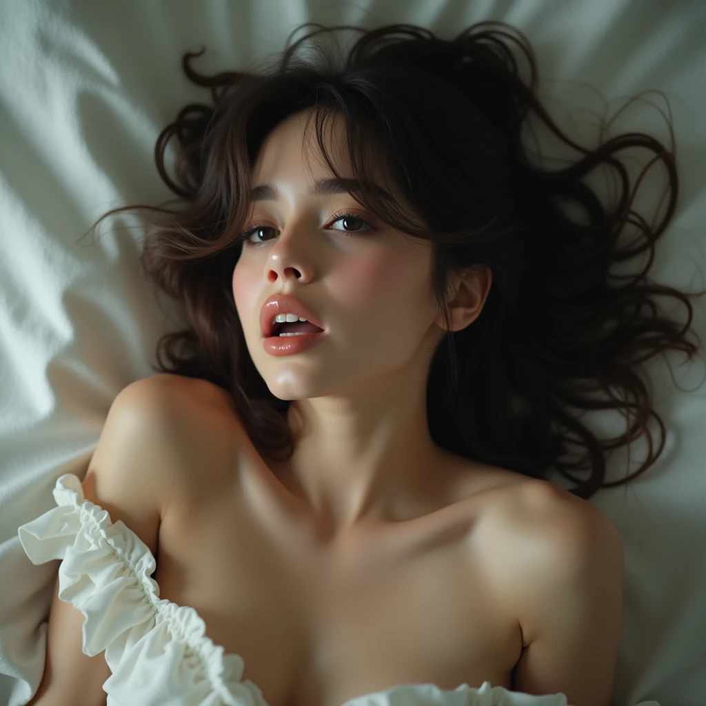 (XLabs F.1 Realism LoRA V1), Beautiful Innocent girl in a masturbation position - SeaArt AI