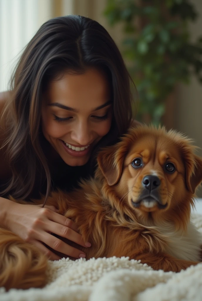 Mia khalifa having sex with dog - SeaArt AI