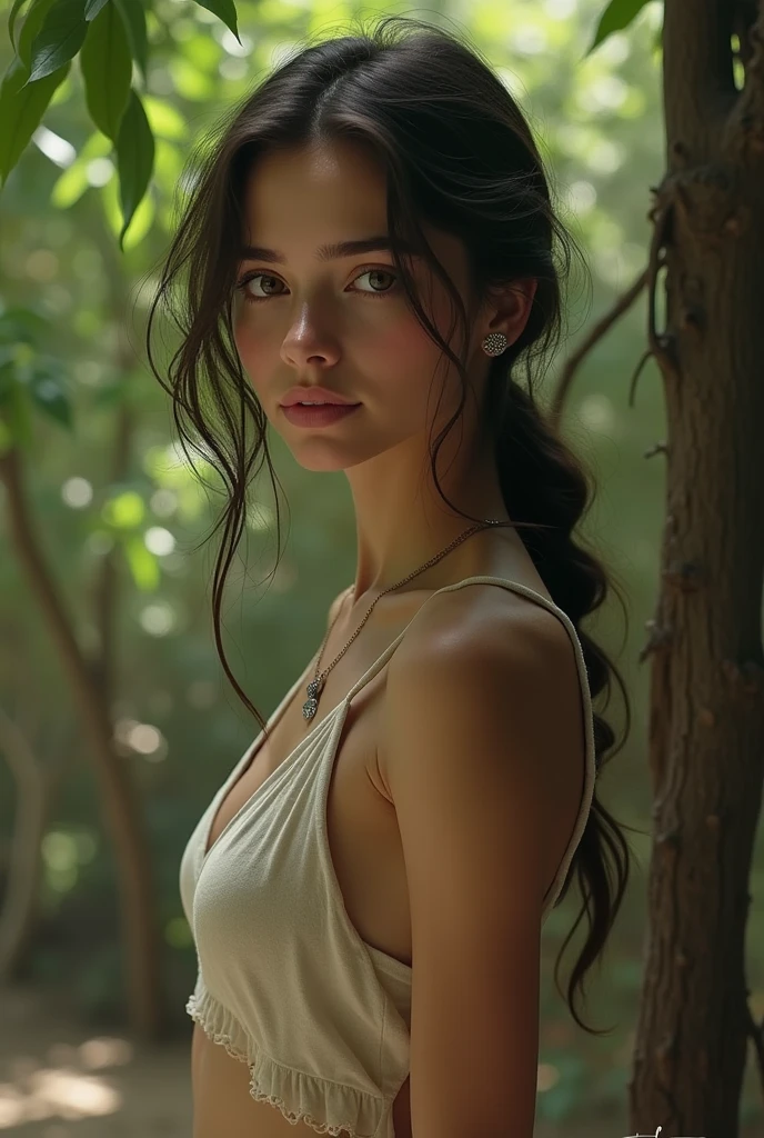 Shy Naked Real Woman Seaart Ai