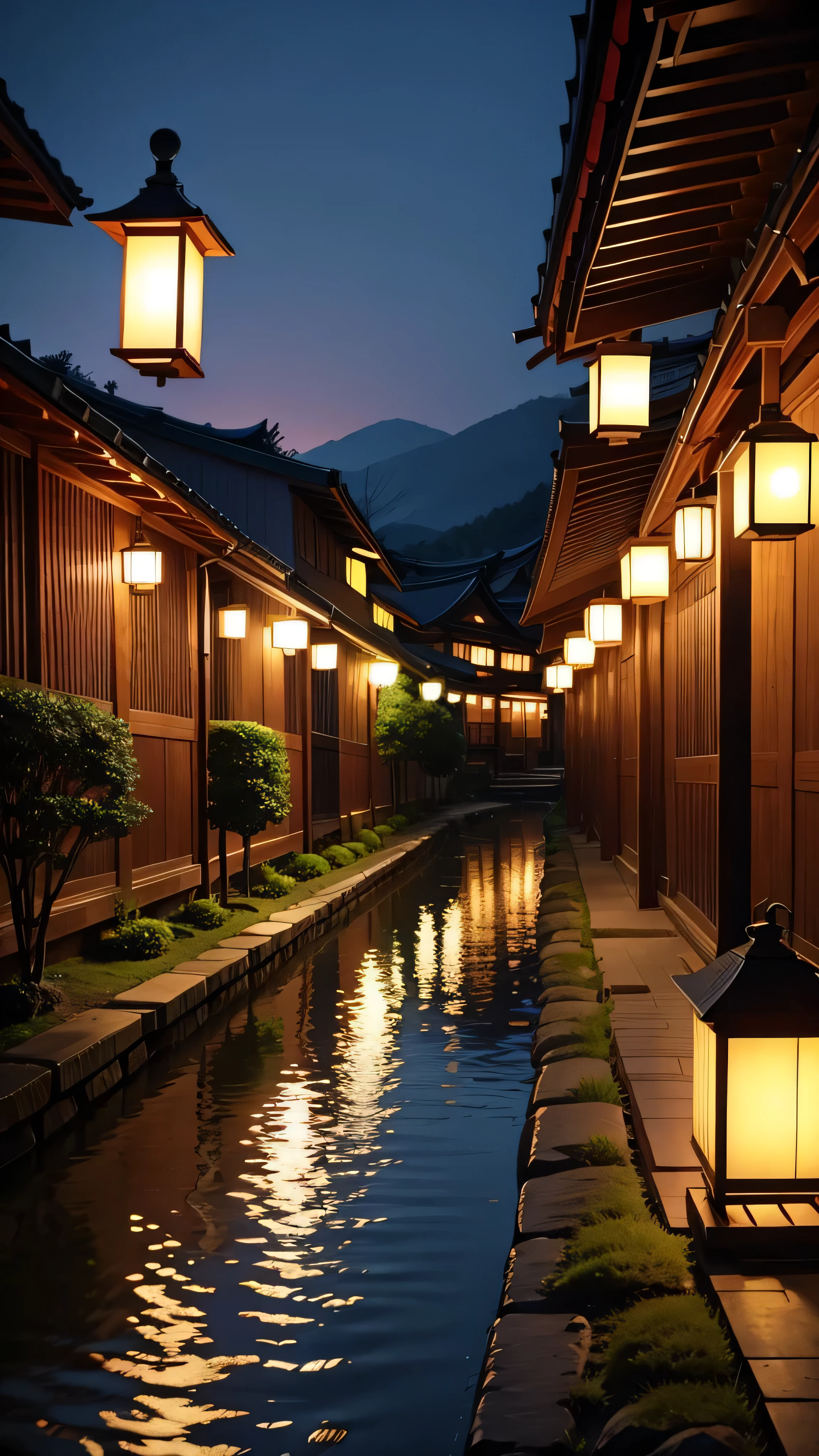 （1114）Neon lights in Kyoto