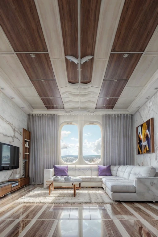 Interior livingroom, luxury living room, ((modern style:1.5) - SeaArt AI